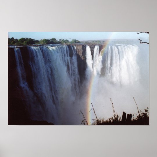 Victoria Falls Poster | Zazzle.com