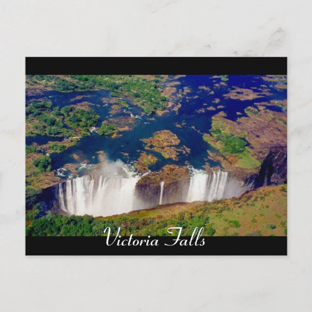victoria falls zim postcard | Zazzle