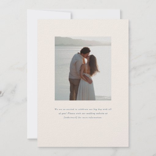 Victoria Portrait Wedding Invitation | Zazzle