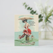 Victorian Bathing Beauty Postcard | Zazzle