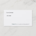 Victorian Bathtub Business card- customize Business Card | Zazzle
