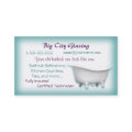 Victorian Bathtub Business card- customize Business Card | Zazzle
