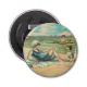 Victorian Beach Swim Girl Ocean Summer Vacation Bottle Opener | Zazzle
