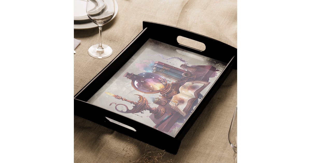 Victorian Boudoir | Wizard Witch Spellcasting Desk Tissue Paper | Zazzle