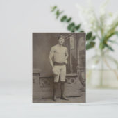 Victorian Boxing Boy Postcard | Zazzle