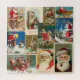 Victorian Christmas Cards Featuring Santa Claus Jigsaw Puzzle | Zazzle