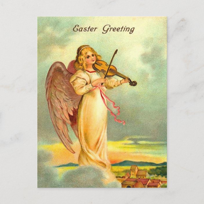 Victorian Easter Angel Postcard | Zazzle.com