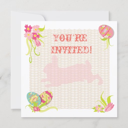 Victorian Easter Tea brunch Invitations | Zazzle