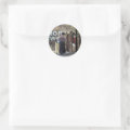 VICTORIAN ENGLAND CLASSIC ROUND STICKER | Zazzle