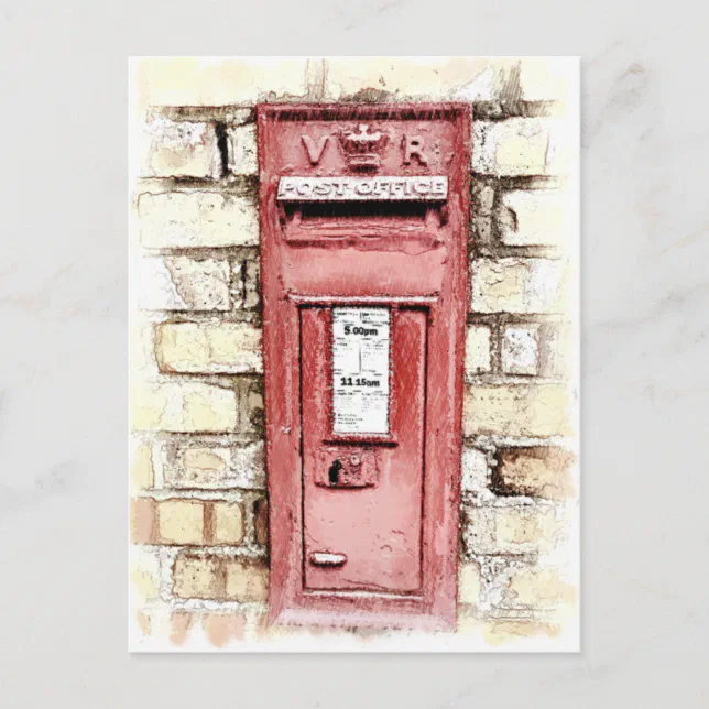 VICTORIAN ENGLAND POSTCARD | Zazzle