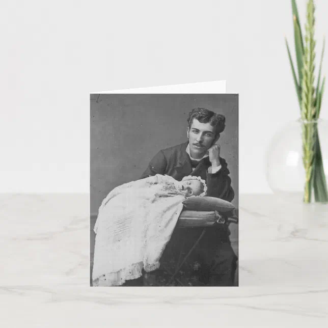 Victorian Era Death Photo Card | Zazzle