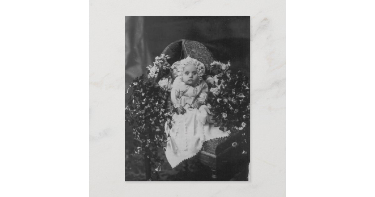 Victorian Era Death Photo Postcard | Zazzle