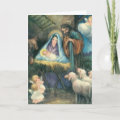 Victorian Era Nativity Card | Zazzle