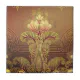 Victorian floral frieze elegant flower art nouveau ceramic tile | Zazzle