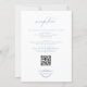Victorian French QR Code All In One Wedding Invitation | Zazzle