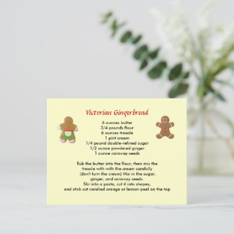 Victorian Gingerbread Postcard | Zazzle