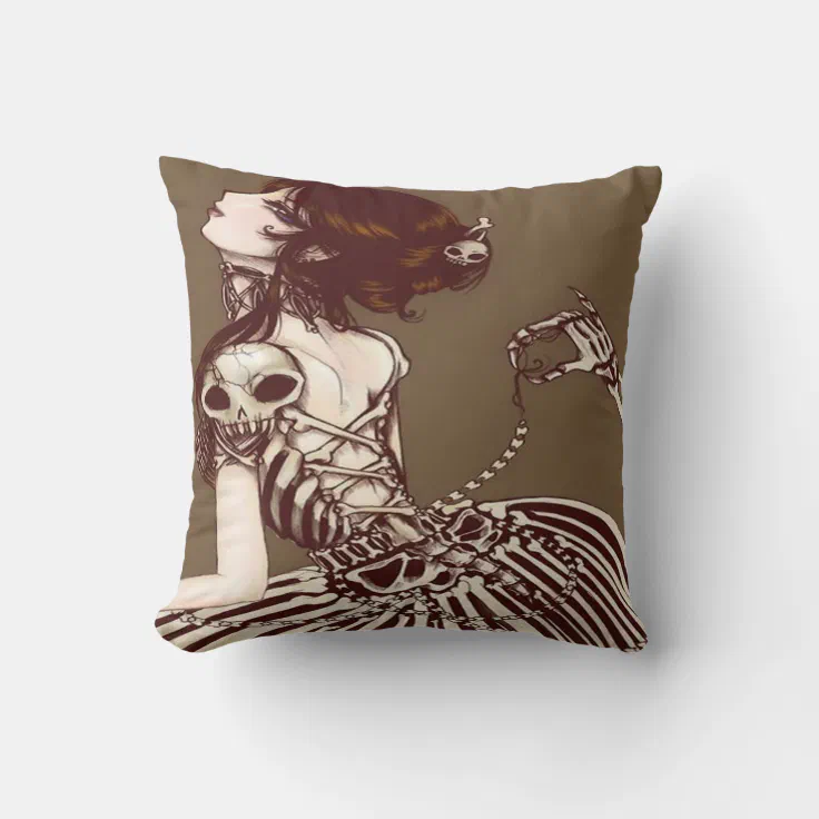 Victorian Gothic Throw Pillow Zazzle