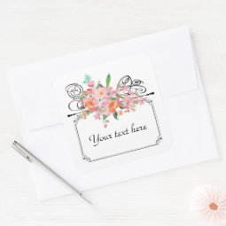 Victorian hanging sign sticker | Zazzle