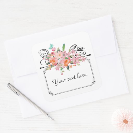 Victorian hanging sign sticker | Zazzle
