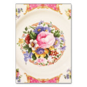 Victorian High Tea Garden Party Table Number Card | Zazzle