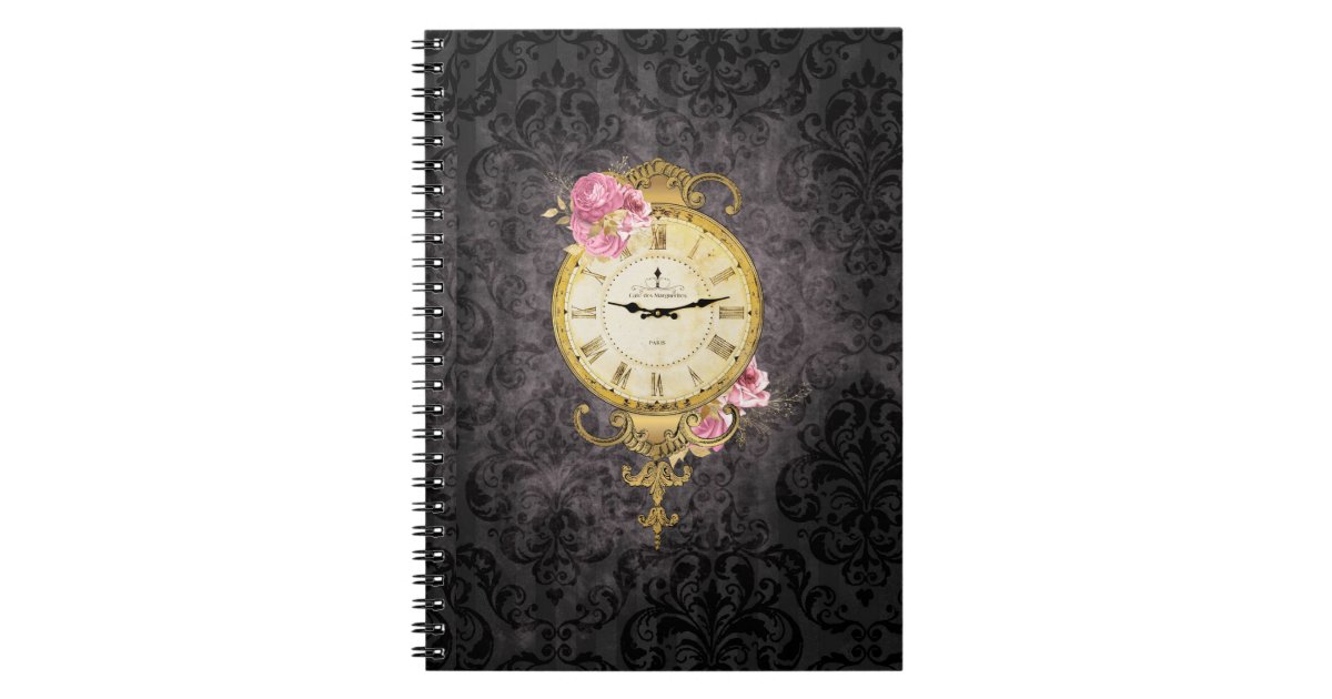 Victorian Ladies Timepiece Notebook | Zazzle