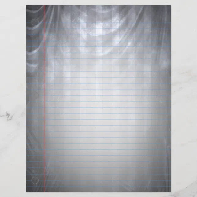 Victorian Memories Goth Notebook Paper | Zazzle