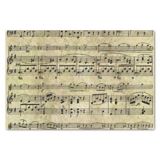 Victorian Music Sheet Wallpaper | Zazzle.com