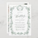 Victorian Ornate Grace Photo QR code Wedding Invitation | Zazzle