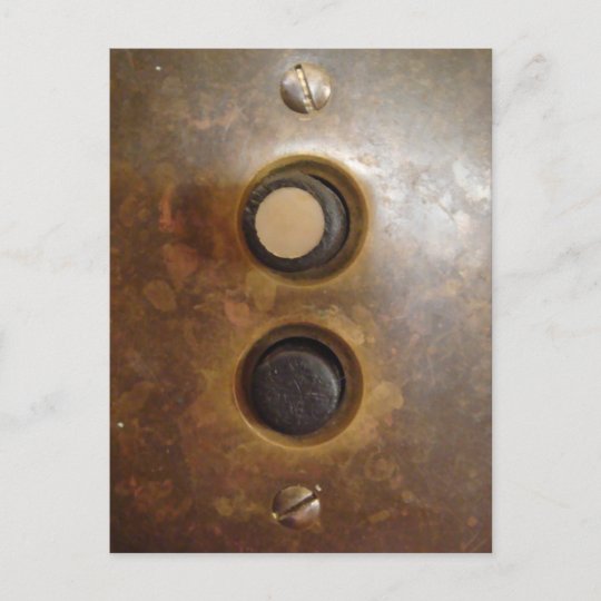 Victorian Push Button Light Switch Postcard | Zazzle.com