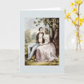 Victorian Romance Note Card | Zazzle