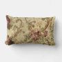 Victorian roses on lumbar throw pillow | Zazzle