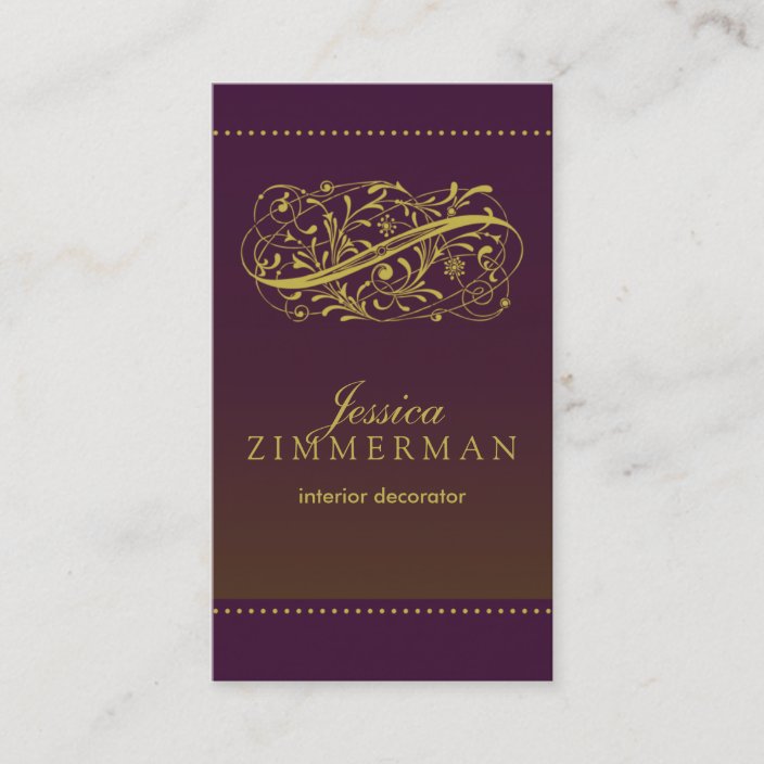 Victorian Royalty Business Card | Zazzle.com
