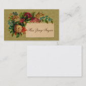 Victorian Social Calling Card, 1870s | Zazzle