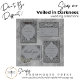 Victorian Until Death Black & Gray Wedding QR Code All In One ...