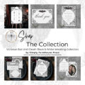 Victorian Until Death Black White Wedding QR Code All In One Invitation ...