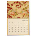 Victorian Vintage Edwardian Era Wallpaper Patterns Calendar | Zazzle