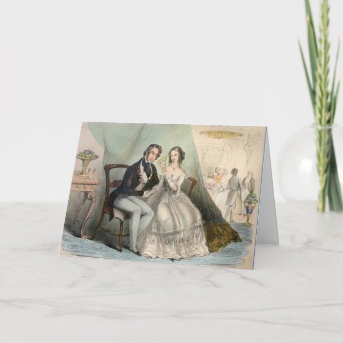 Victorian Wedding Greeting Card | Zazzle.com