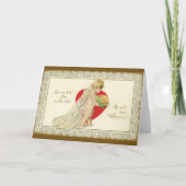 Victorian Wedding Proposal Valentine Greeting Card | Zazzle