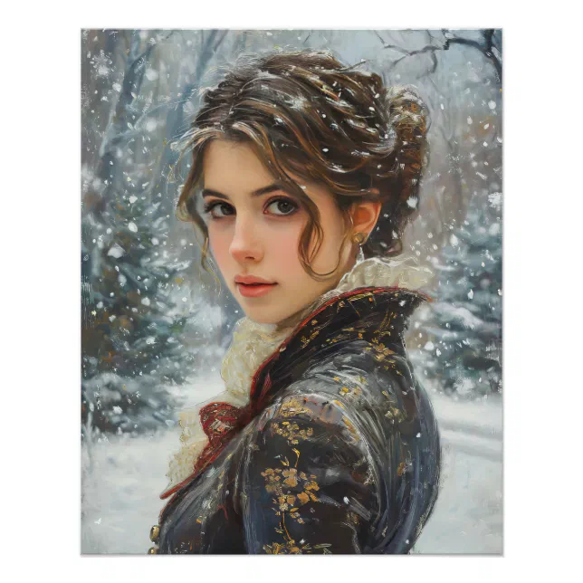 Victorian Woman Poster | Zazzle