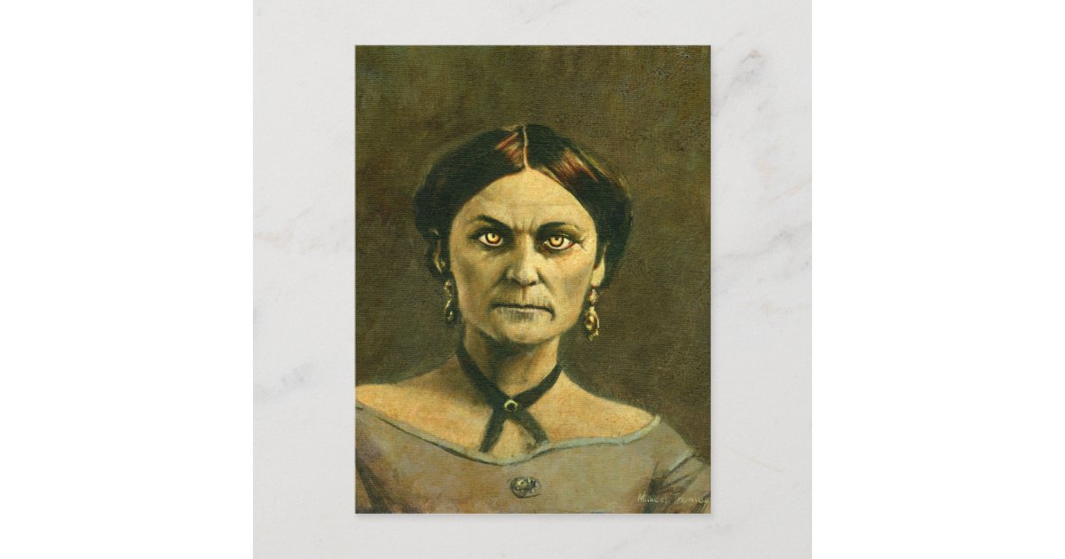 Victorian Zombie Postcard | Zazzle