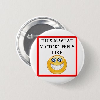 VICTORY BUTTON | Zazzle