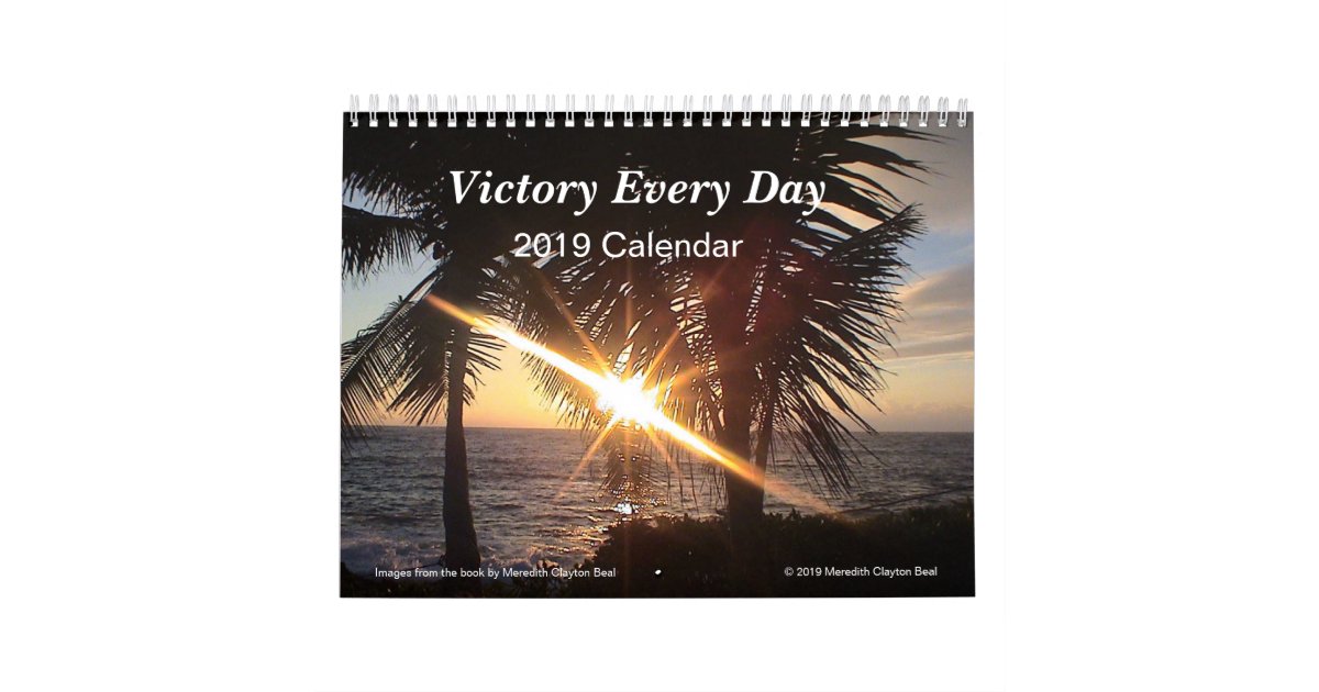 Victory Every Day Calendar | Zazzle