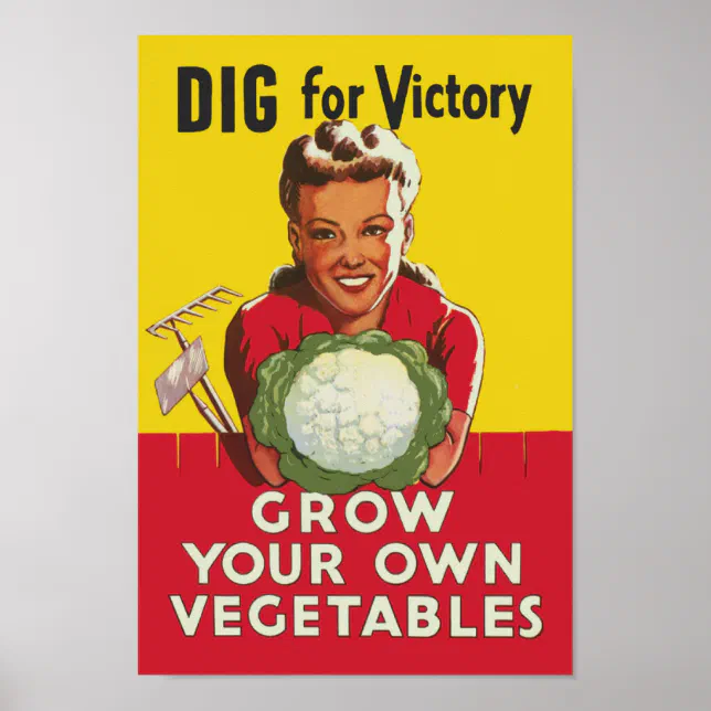 Victory Garden Poster | Zazzle