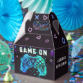 Video Game Arcade Birthday Party Favor Box | Zazzle