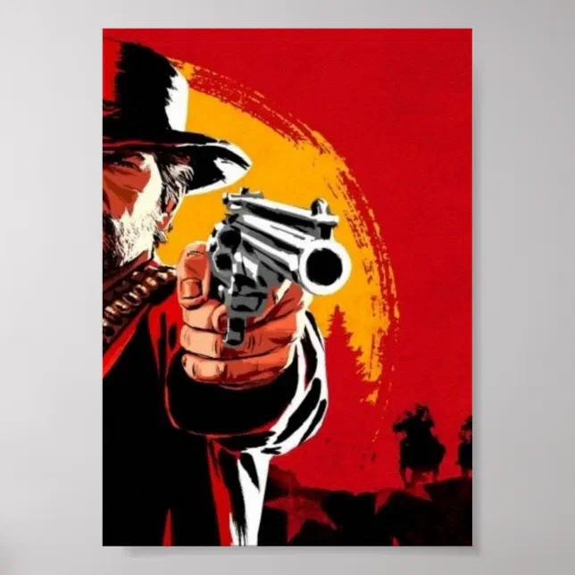 Video Game Art Rendering Poster | Zazzle
