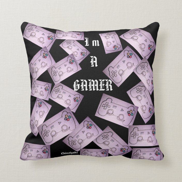 VIDEO GAME CONTROLLER PILLOW | Zazzle.com