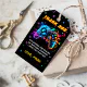 Video Game Level Up Arcade Birthday Thank You Gift Tags | Zazzle