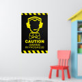 Video Game Poster - Gaming In Progress | Zazzle