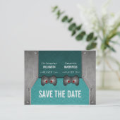 Video Game Save the Date Postcard, Teal Announcement Postcard | Zazzle