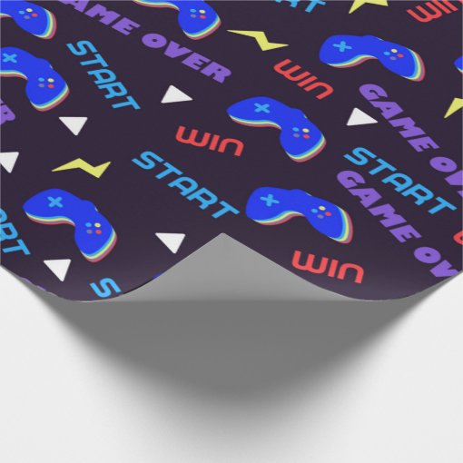 Video Games Pattern Game Lover Wrapping Paper | Zazzle
